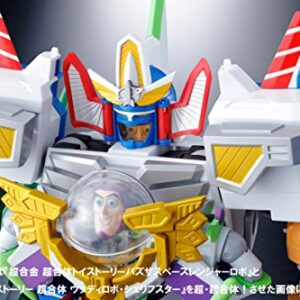 TAMASHII NATIONS Bandai Nations Buzz the Space Ranger Robo Chogattai "Toy Story", Multicolor, 9 inches