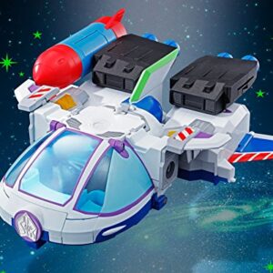 TAMASHII NATIONS Bandai Nations Buzz the Space Ranger Robo Chogattai "Toy Story", Multicolor, 9 inches