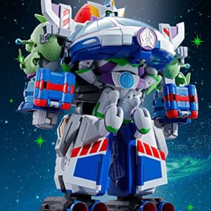 TAMASHII NATIONS Bandai Nations Buzz the Space Ranger Robo Chogattai "Toy Story", Multicolor, 9 inches