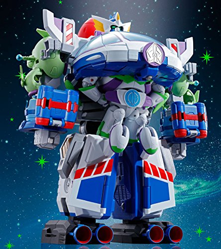 TAMASHII NATIONS Bandai Nations Buzz the Space Ranger Robo Chogattai "Toy Story", Multicolor, 9 inches