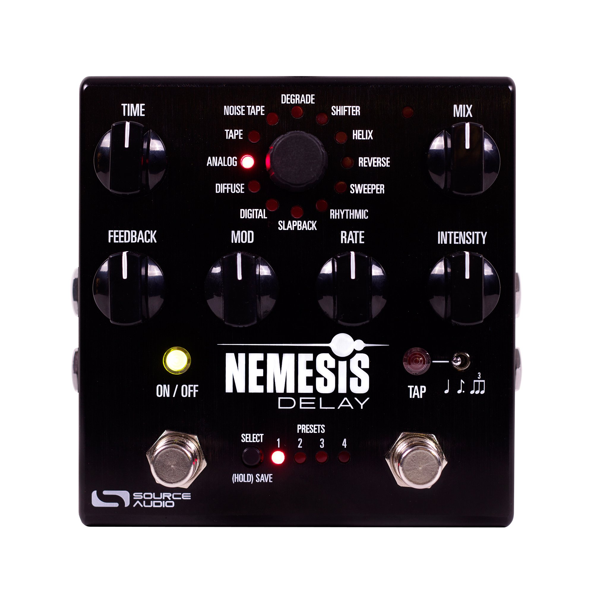 Source Audio SA260 One Series Nemesis Delay Pedal w/ 4 Cables