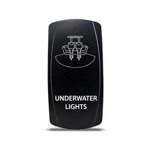 ch4x4 marine rocker switch underwater symbol 2- blue led