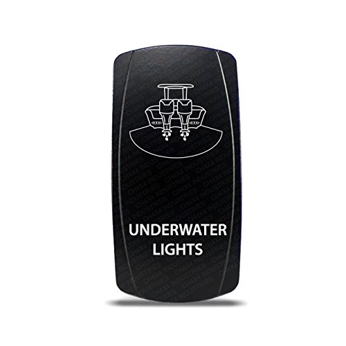 CH4X4 Marine Rocker Switch Underwater Symbol 2- Blue Led