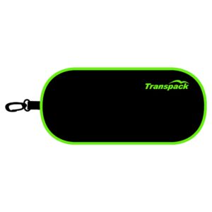 transpack goggle shield 2019 - black-lime