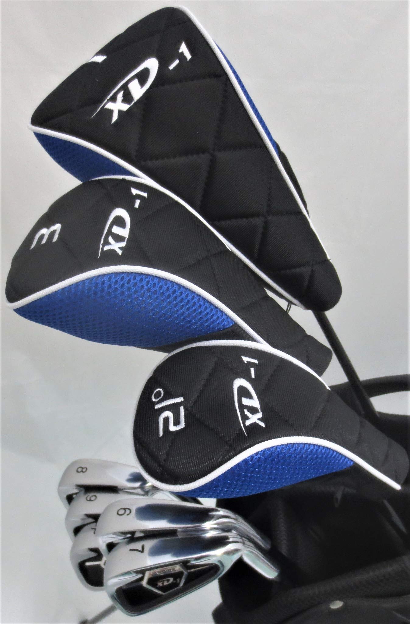 Tall Mens Golf Set Taylor Fit Custom Made Clubs +1" Length Complete & Deluxe Stand Bag