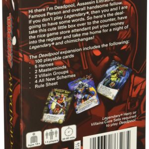 Legendary A Marvel Deck Building Deadpool Expansion Board Game