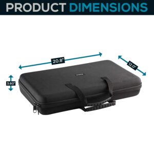 caseling Hard CASE fits: Pioneer DJ DDJ-FLX4 / DDJ-400 / DDJ-SB2 / DDJ-200 / DDJ-SB3 / DDJ-RB (Not for DDJ-SR2)