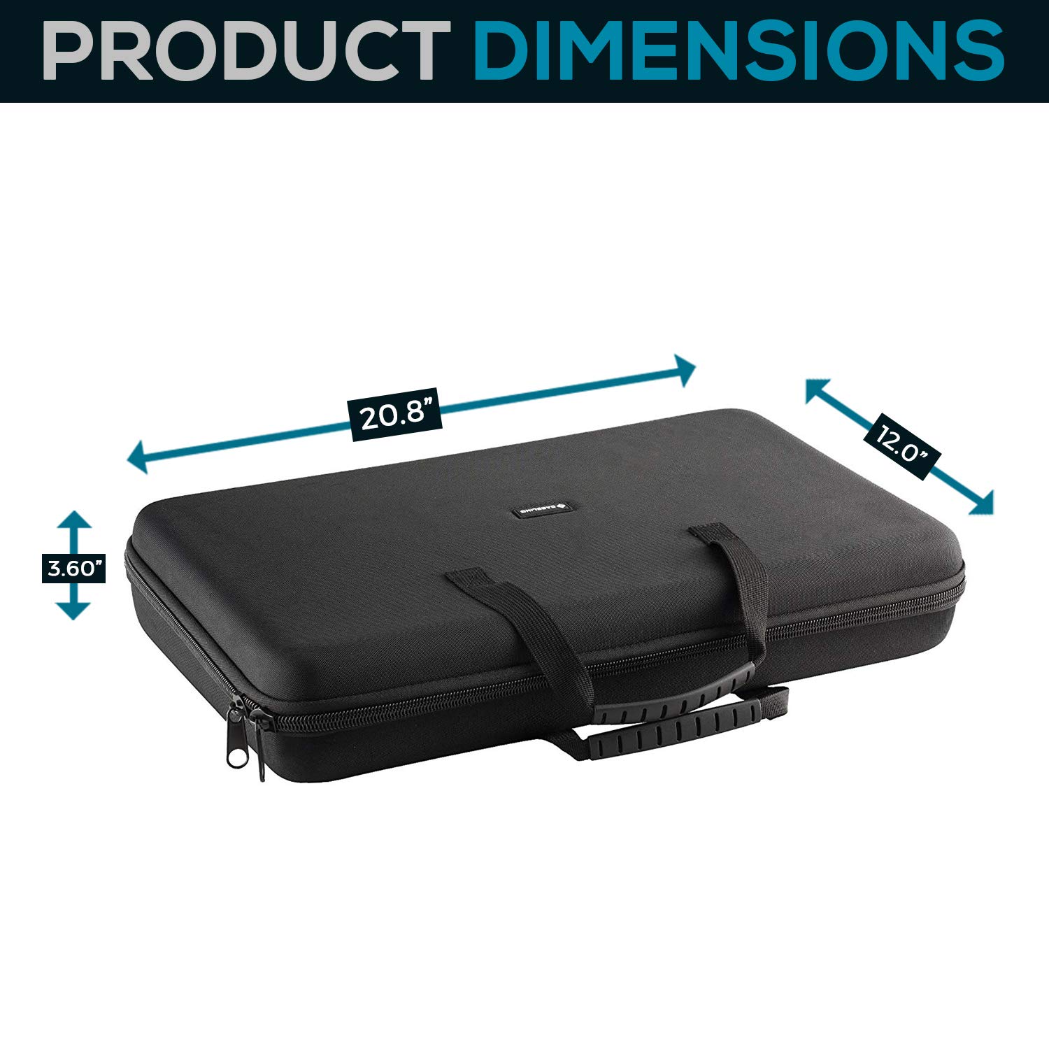 caseling Hard CASE fits: Pioneer DJ DDJ-FLX4 / DDJ-400 / DDJ-SB2 / DDJ-200 / DDJ-SB3 / DDJ-RB (Not for DDJ-SR2)