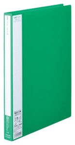 king jim 133usw clear file, 40 pockets, green