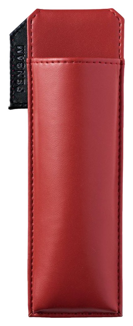 キングジム(Kingjim) King Jim Pencil Case, Pen Sum, Slim Red, 2001 Aka, Stores Approximately 2 Pens