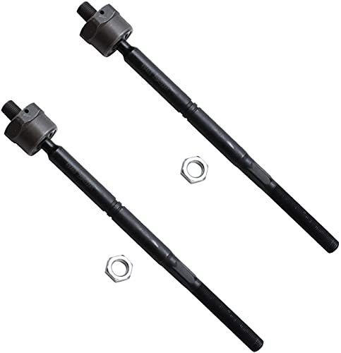 Detroit Axle - 4WD Front Outer Tie Rods for 2004-2008 F-150 Lincoln Mark LT, 4 Inner & Outer Tie Rods, 2 Boots, 2005 2006 2007 Replacement