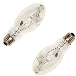 westinghouse 3701800, 100 watt e26 medium base, m90/e ansi ed17 metal halide hid light bulb (2- pack)