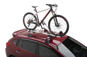 subaru 2008-2024 subaru forester outback ascent crosstrek sti solterra wrx crosstrek impreza roof bike rack oem thule