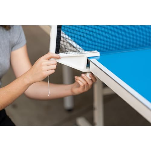 STIGA XTR Professional Outdoor Table Tennis Tables – All Weather Aluminum Waterproof Outdoor or Indoor Design with Net & Post - 10 Minute Easy Assembly Ping Pong Table with Compact Storage