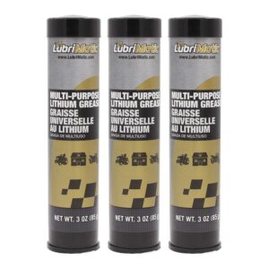 lubrimatic 11312 multi-purpose grease - 3 pack of 3 oz. cartidges