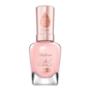 sally hansen color therapy nail polish, sheer nirvana,0.5 fl oz (pack of 1)