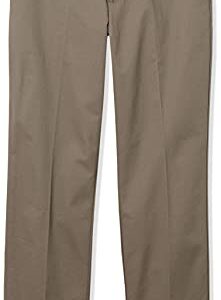 Amazon Essentials Men's Classic-Fit Wrinkle-Resistant Flat-Front Chino Pant (Available in Big & Tall), Taupe, 40W x 30L