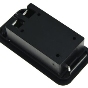 KAISH 9V Battery Cover Battery Box Case Compartment for Active Guitar Bass