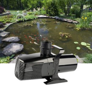 Tetra 14941 Pond Waterfall Pump for Ponds, Debris 3600 Gph Handling Pump High Capacity,Ponds Up to 1500 Gallons