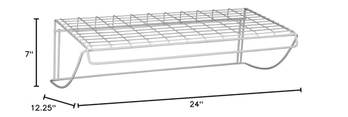 CLOSETMAID 24", Reversible Laundry/Utility Shelf