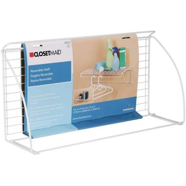 CLOSETMAID 24", Reversible Laundry/Utility Shelf