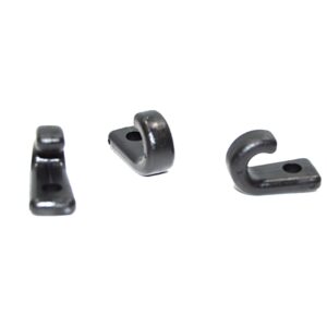 Marine Masters Expanded Deck Rigging Kit Accessory for Kayaks Canoes and Boats with Lock Nuts (Black Stainless Steel)