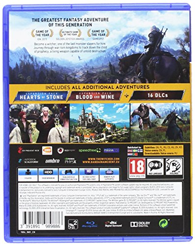 The Witcher 3 Game of the Year Edition (PS4)