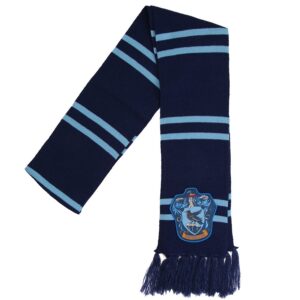 harry potter ravenclaw house knit winter scarf