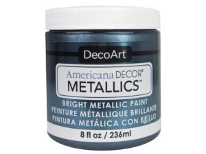 decoart ameri deco mtlc americana metallics 8oz pewter