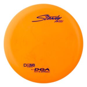 dga d-line steady putter & approach golf disc, (170-176g)