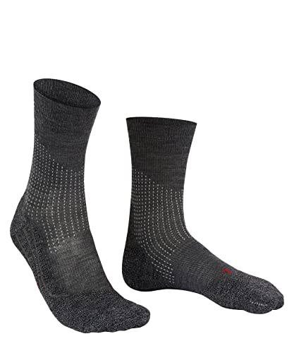 FALKE Men's Stabilizing Wool Running Socks, Crew, Medium Cushion, High Protection, Breathable Quick Dry, Merino Wool, 1 Pair