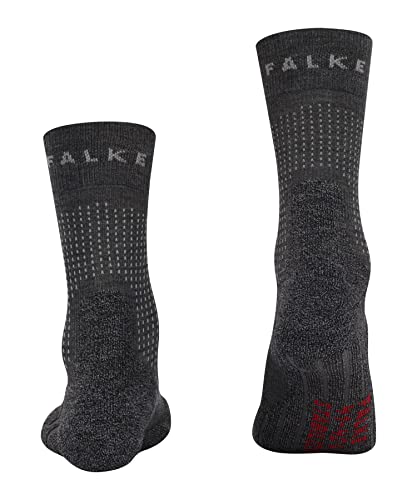 FALKE Men's Stabilizing Wool Running Socks, Crew, Medium Cushion, High Protection, Breathable Quick Dry, Merino Wool, 1 Pair