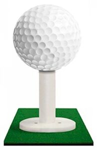 player supreme rubber golf tees for practice & driving range mats (3 tee packs) (standard mat tee, 2.5")