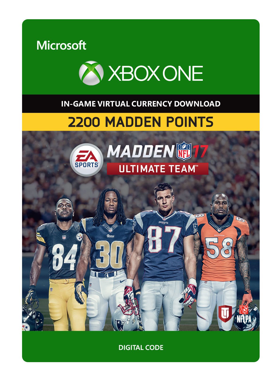 Madden NFL 17: MUT 2200 Madden Points Pack - Xbox One Digital Code