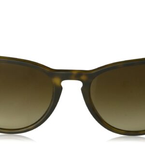 Ray-Ban Women's RB4171 Erika Round Sunglasses, Tortoise, 54 mm