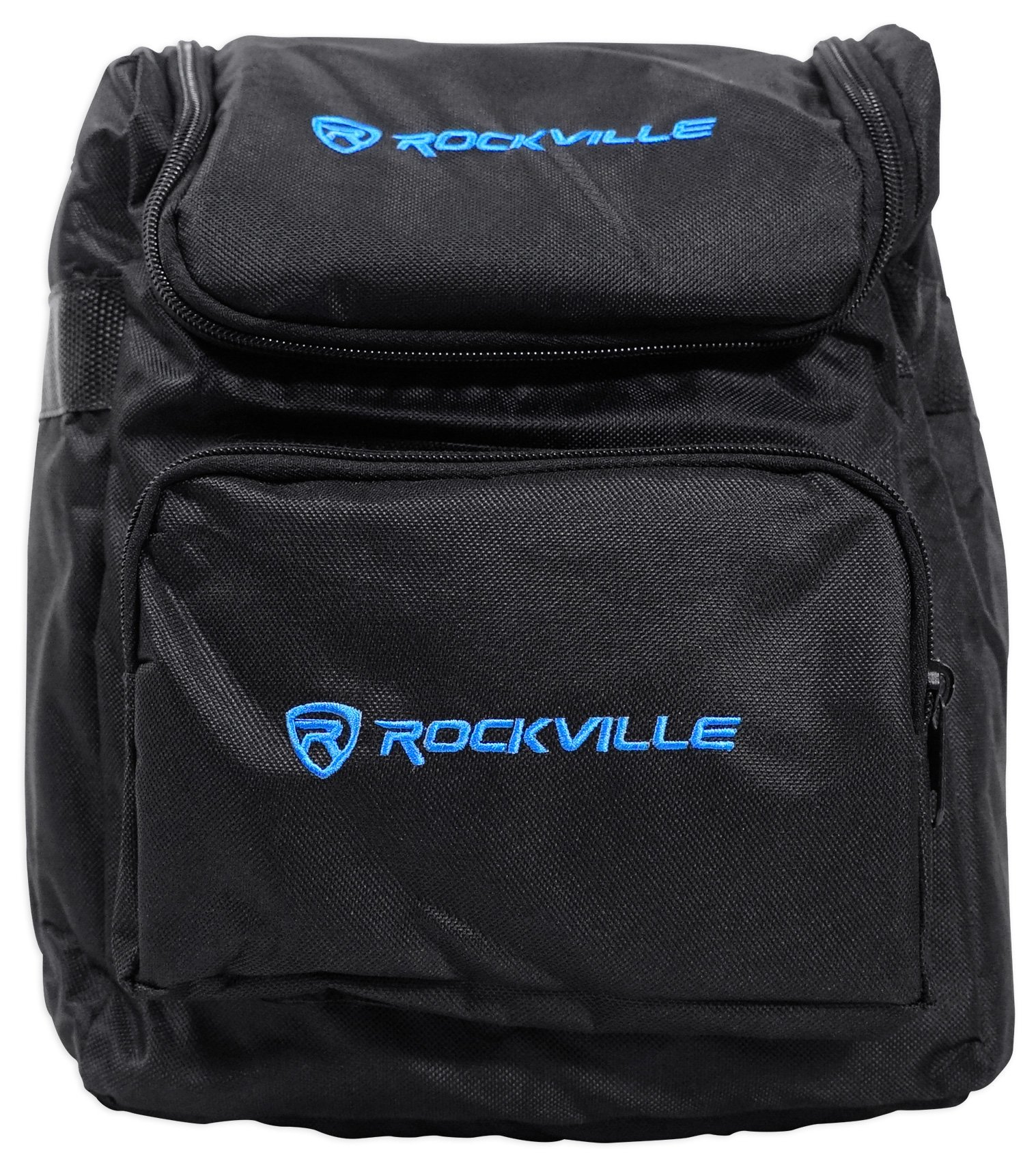 Rockville RLB30 Bag for 4 Slim Par Chauvet/ADJ Lights+Controller+Accessories,Black