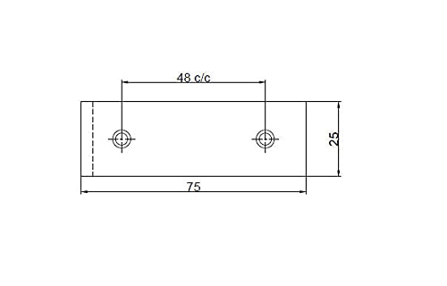 Richelieu Hardware BP954278900 2 15/16-inch (75 mm) Rustic Decorative Forged Iron Corner Bracket for Barn Door, Matte Black Finish, 1.0 Count