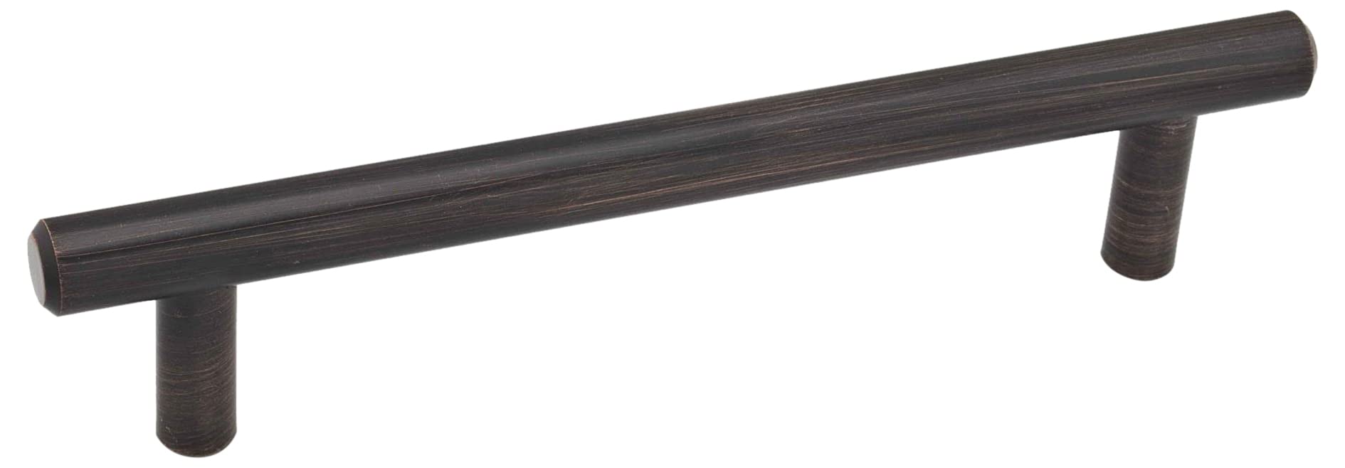 Richelieu Hardware BP205128BORB Roosevelt Collection 5 1/16-inch (128 mm) Center-to-Center Brushed Oil-Rubbed Bronze Modern Cabinet and Drawer Bar Pull Handle for Kitchen, Bathroom, and Furniture