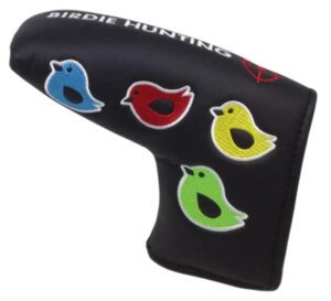 readygolf birdie hunting embroidered putter cover - blade