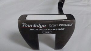 tour edge pdplsub234 hp series black putter (men's, left hand, steel, uniflex)