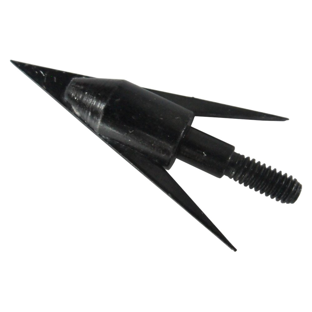 e5e10 12Pcs Fishing Arrowheads Screw-on Points 150 Grain Black Bowfishing Screw Tips Broadheads for Fishing Arrow Compound Bow, Crossbow and Recurve Bow (Type1)