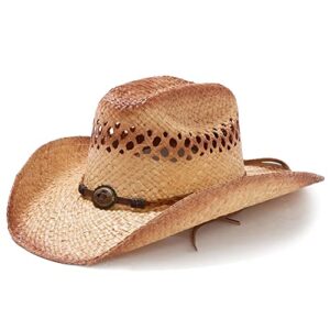 Stetson Big River Straw Raffia Hat