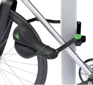 seatylock hybrid saddle bike lock - multi patent 2 in 1 locking bike seat doubles as saddle or bicycle guard - innovative lightweight anti theft bike lock and saddle with keys