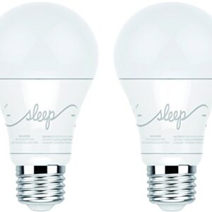 C by GE A19 C-Sleep Smart LED Light Bulb by GE Lighting, 2-Pack, Works with Alexa