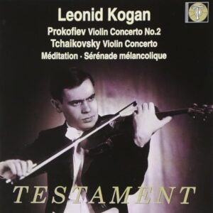 Violin Concerto/Violin Concerto No. 2 (Cameron, Kogan, Lso) by Prokofiev/Tchaikovsky (2002-08-02)