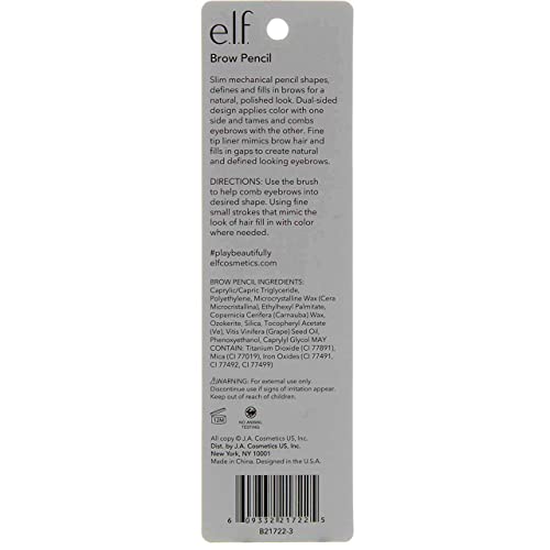 e.l.f. Essential Instant Lift Brow Pencil Neutral Brown 0.06 oz