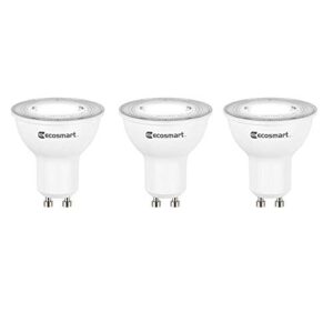 Ecosmart 50W Bright White MR16 GU10 LED Light Bulb (3-Pack) 1001654142 - New