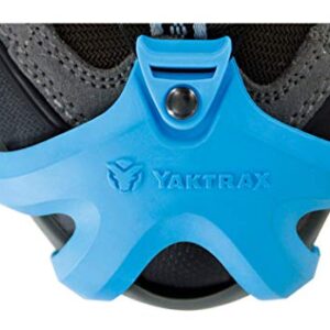 Yaktrax Summit Heavy Duty Traction Cleats with Carbon Steel Spikes for Snow and Ice (1 Pair), Large, Black, Small 08442