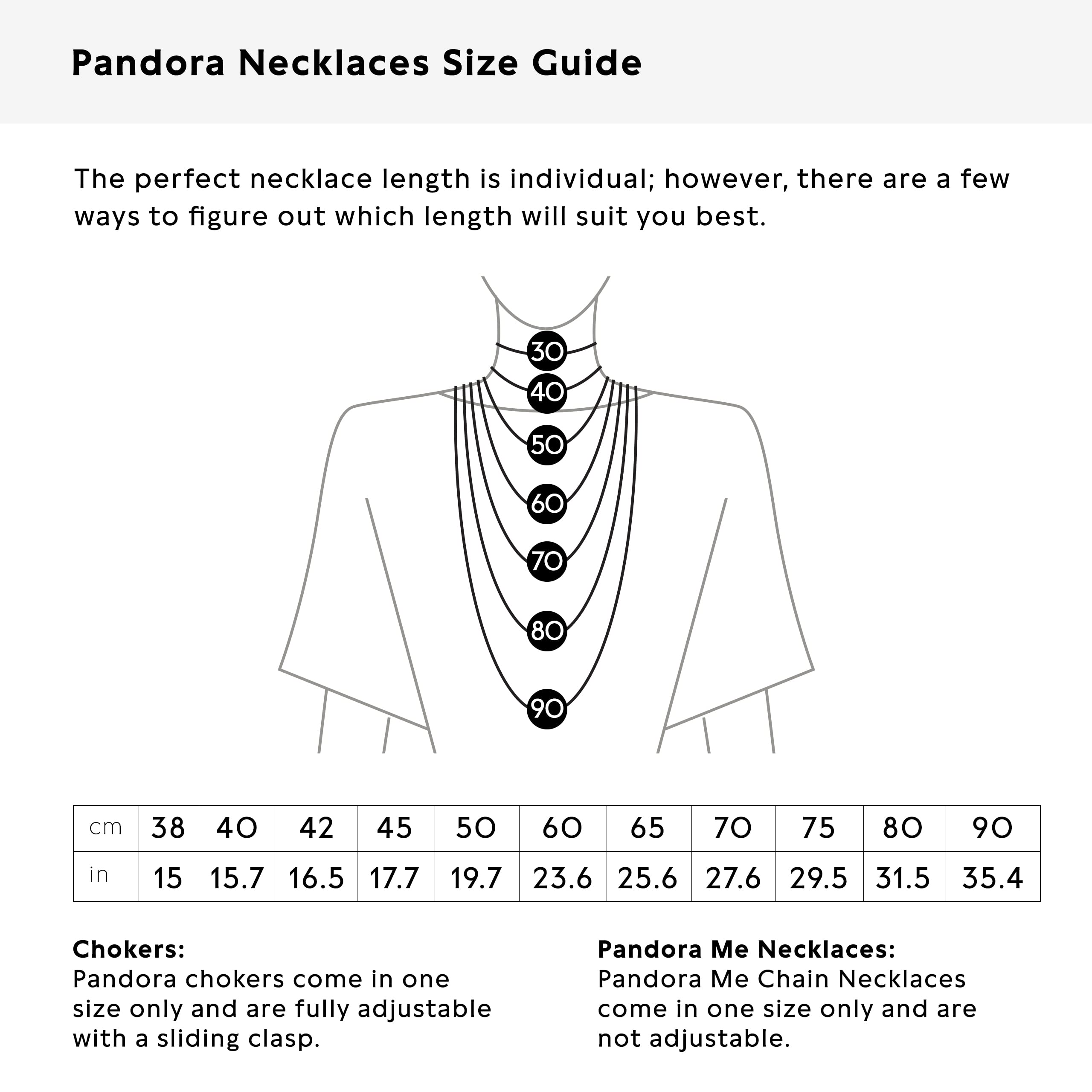 PANDORA Iconic Snake Chain Necklace