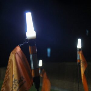 YakAttack VISIPole II GearTrac Ready Light with Flag (V2FM+FPG)